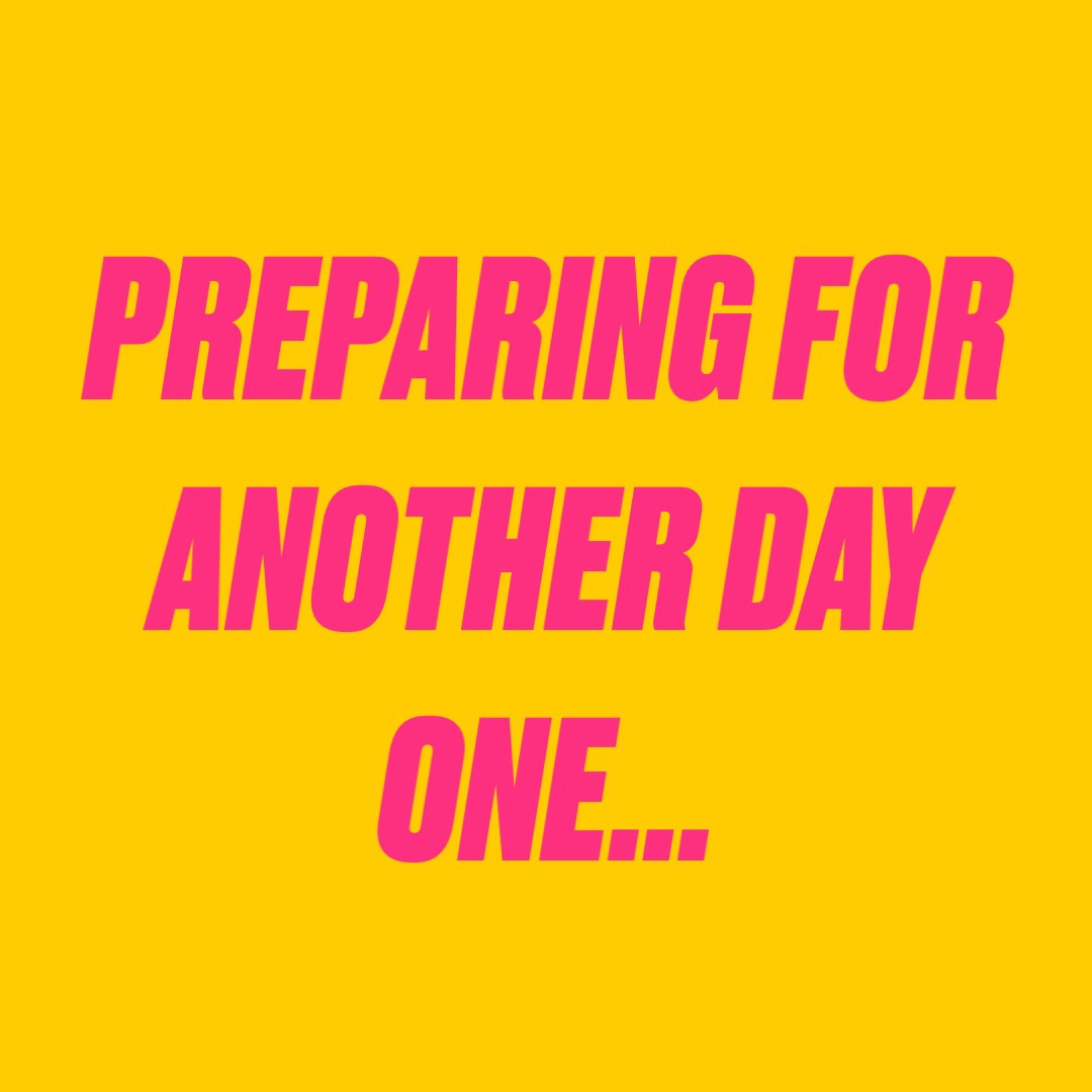 Preparing for Another Day One… – DisabilityBodybuilding.com
